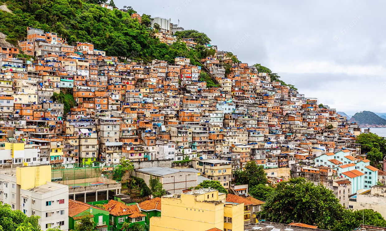 The Favelas of Brazil: Exploring a Cement Staircase Community Adorned ...